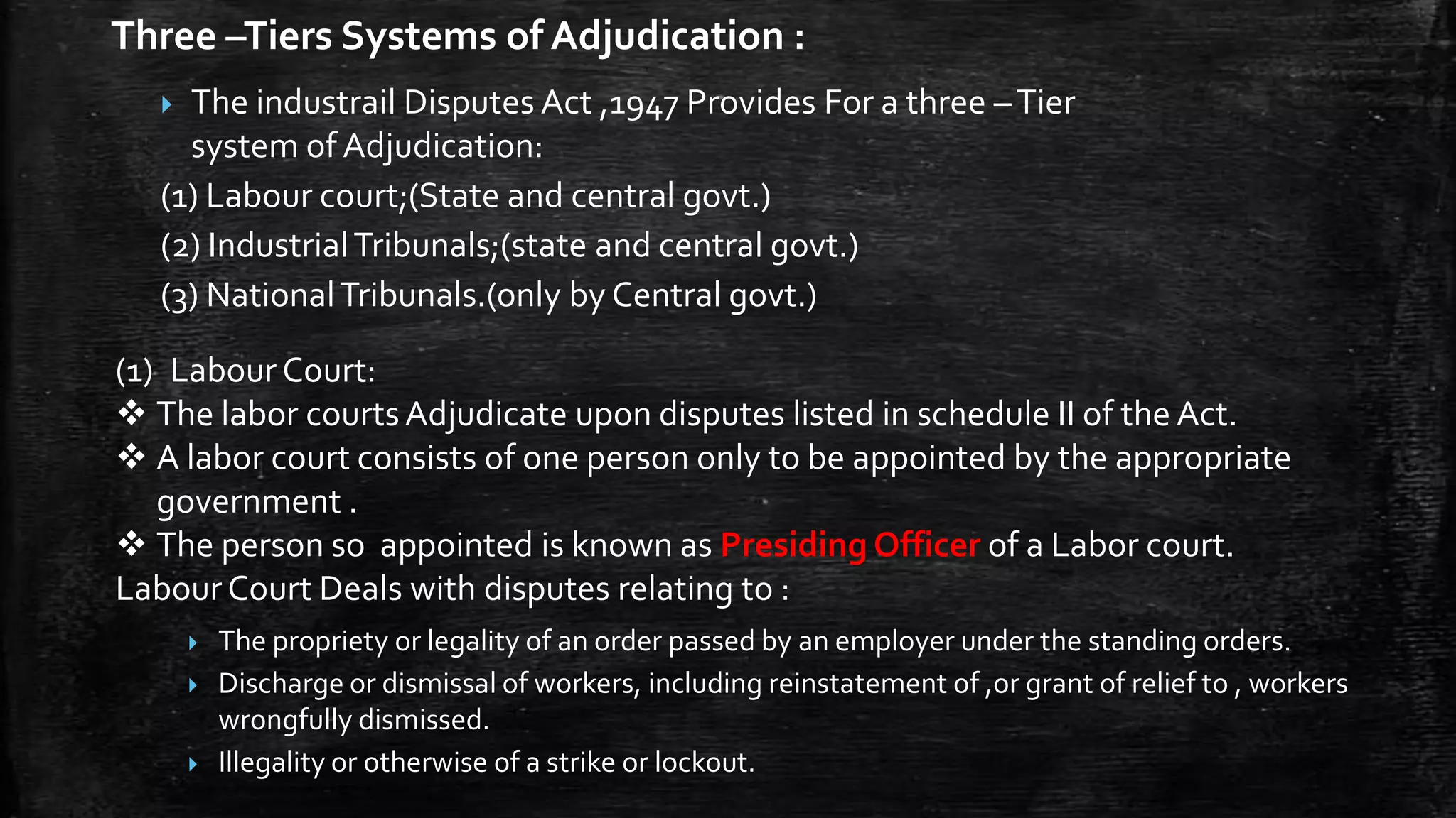 Conciliation & adjudication | PPTX