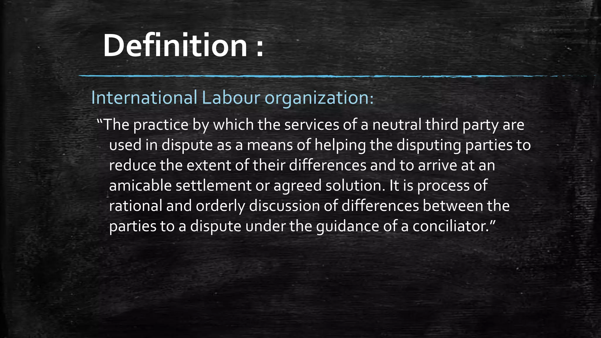 Conciliation & adjudication | PPTX