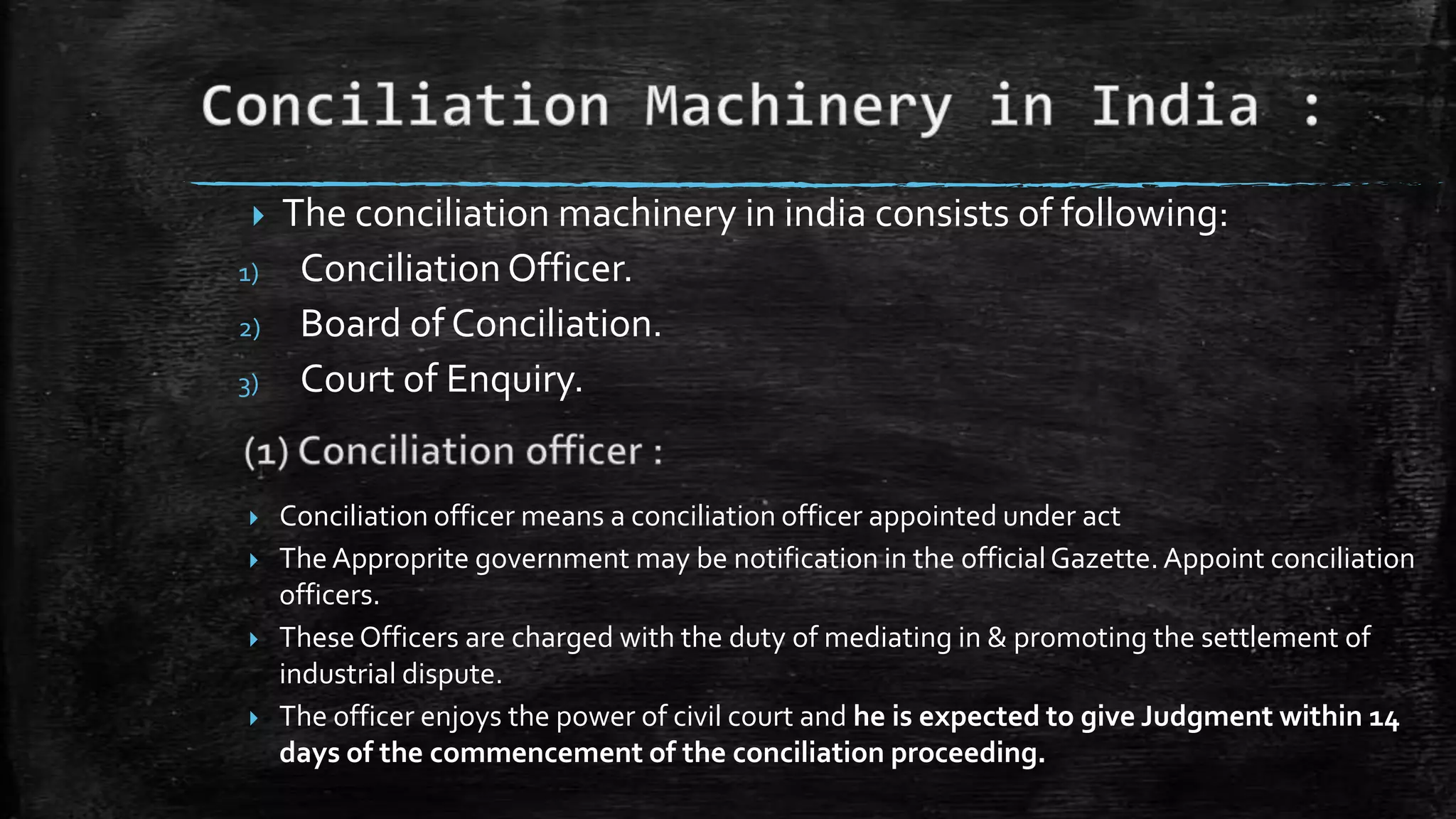 Conciliation & adjudication | PPTX