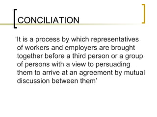 Conciliation & Mediation | PPT