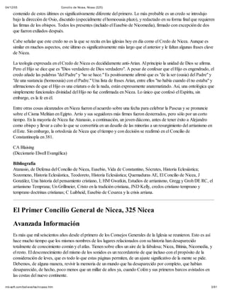 Concilio de nicea, (325) | PDF