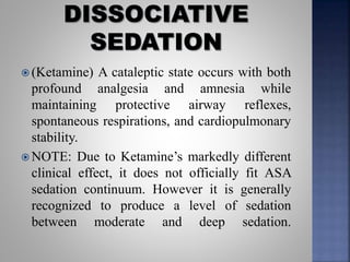 Concious Sedation | PPTX