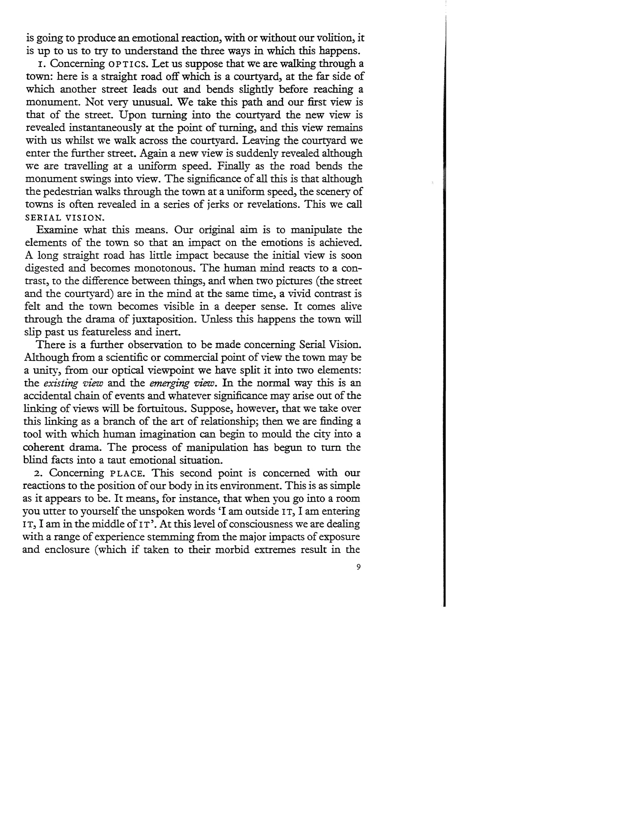 The Concise TOWNSCAPE By Gordon Cullen | PDF