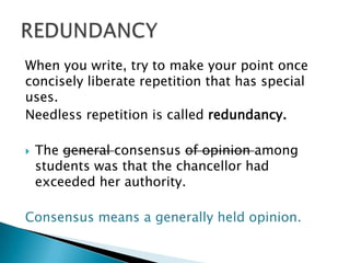 Concise writing | PPTX