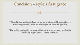Concision | PPT
