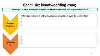 Conclusies & Aanbevelingen | PPTX