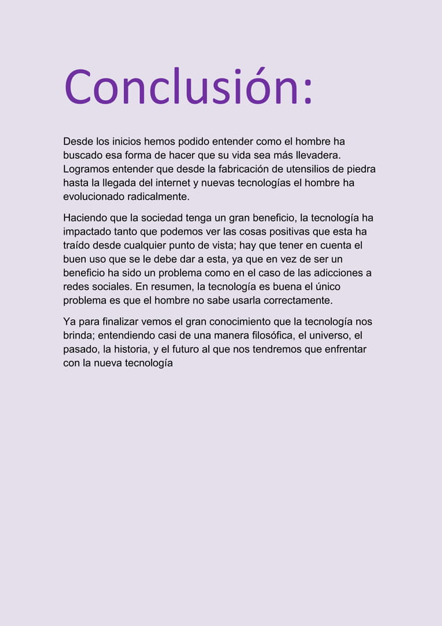 Conclusión | PDF