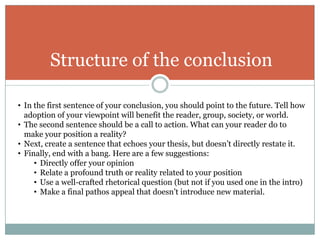 Conclusion | PPT