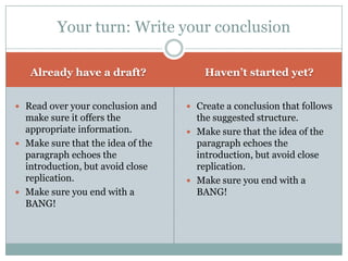Conclusion | PPTX