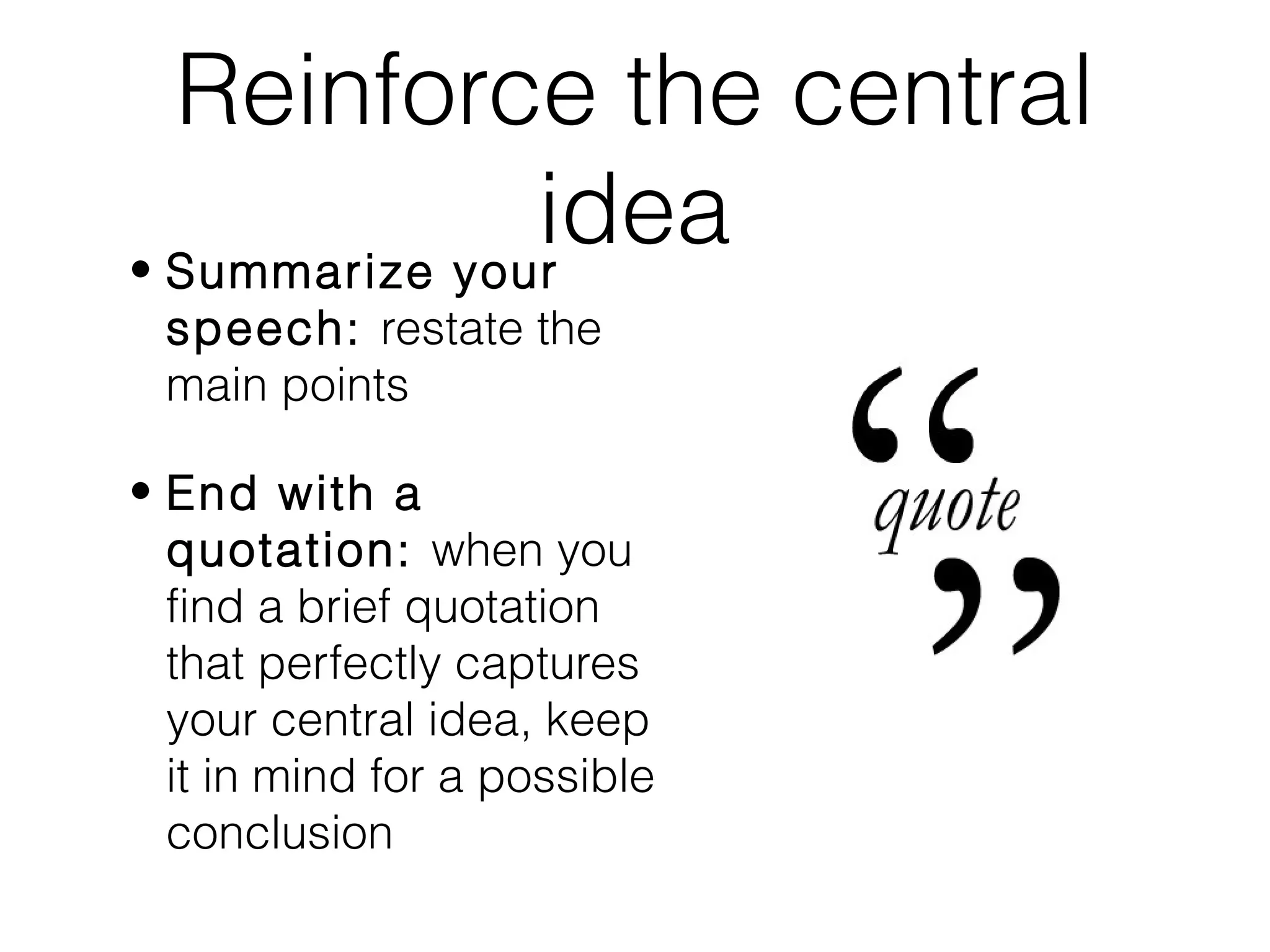 Writing the Conclusion | PPT