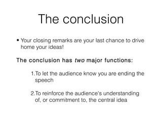 Writing the Conclusion | PPT