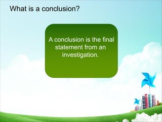 Conclusion | PPT