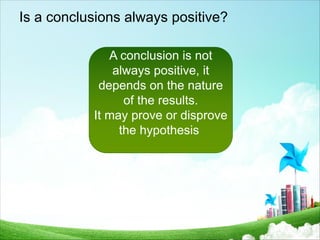 Conclusion | PPT
