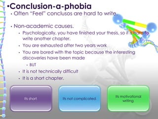675-12 Writing a Conclusion to Your Research | PPTX