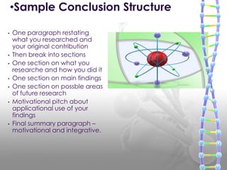 675-12 Writing a Conclusion to Your Research | PPTX
