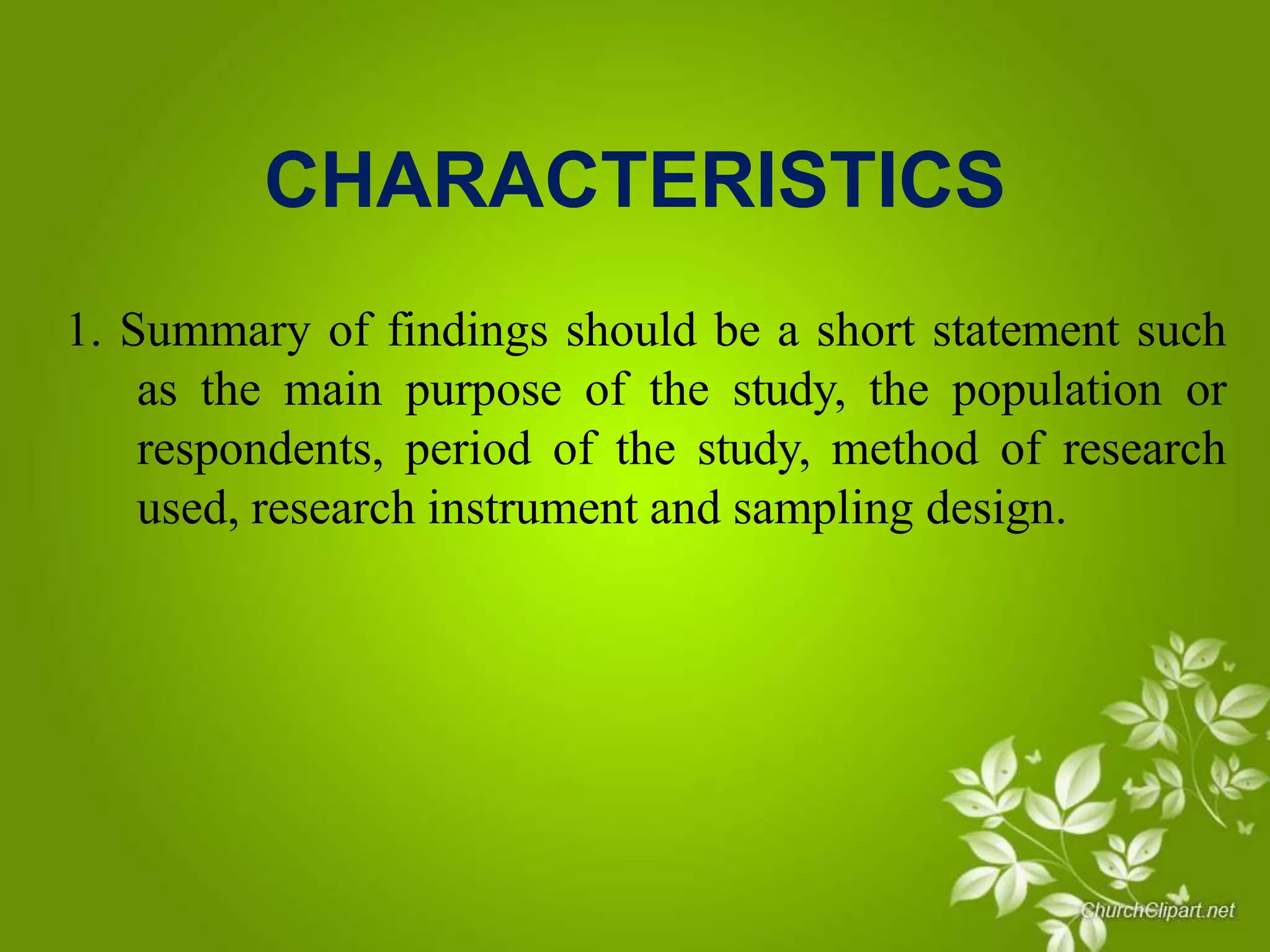 HOW TO WRITE Conclusion OF THESIS | PPTX