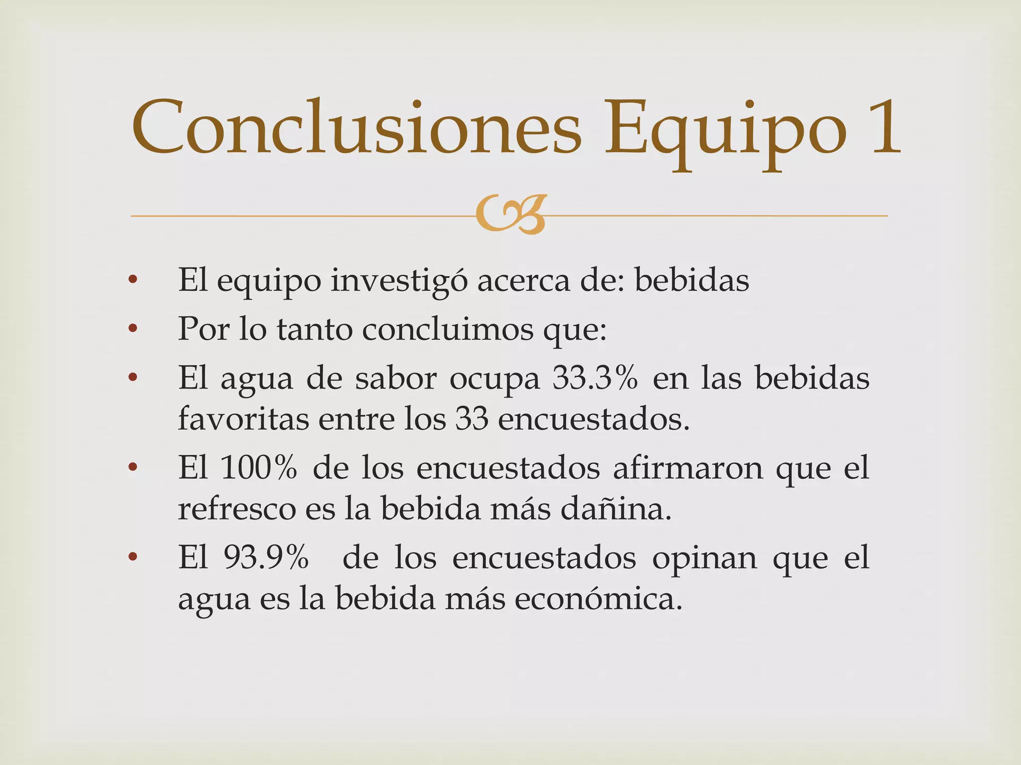 Conclusiones investigación 3° c | PPT