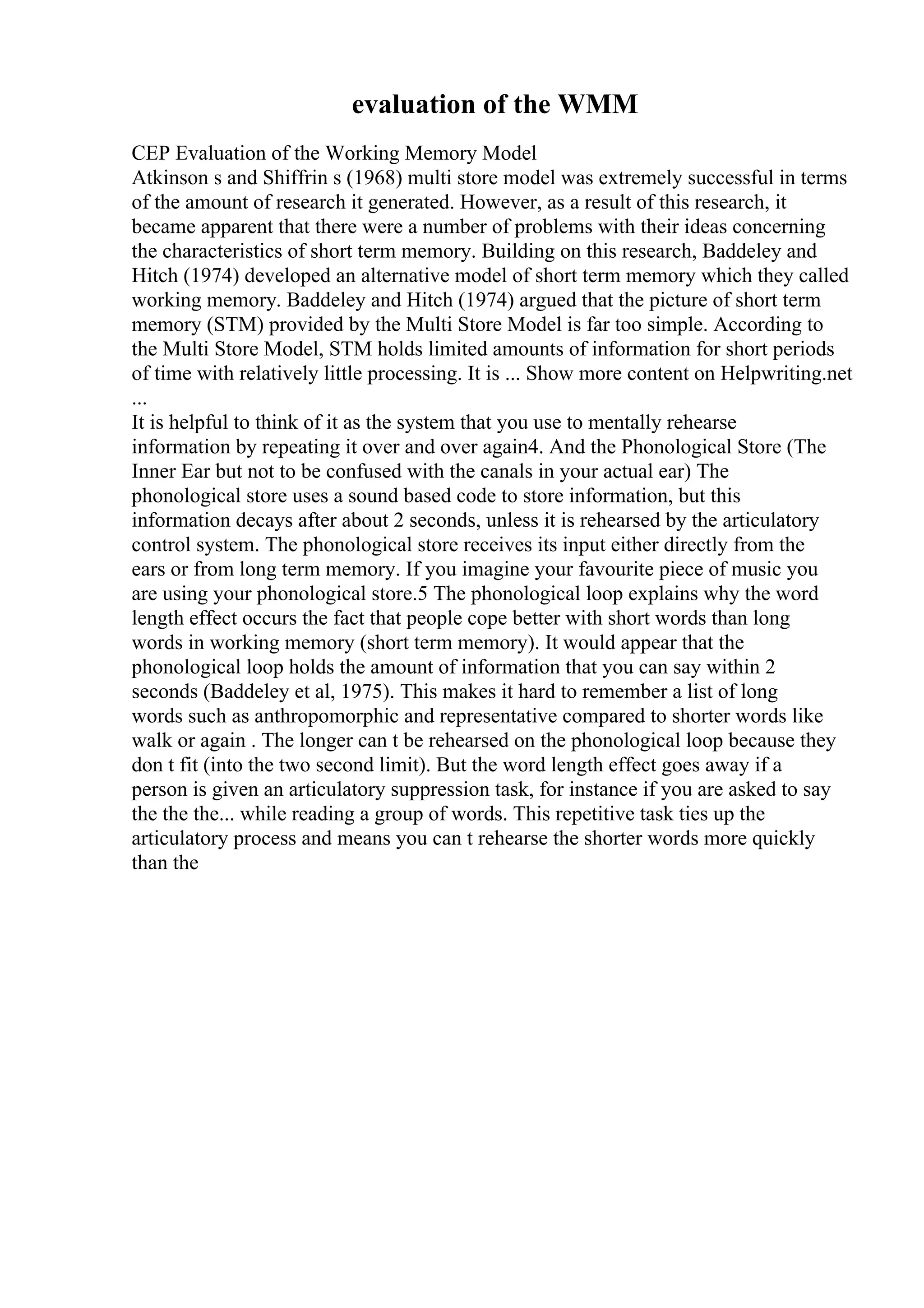 Conclusion Essay Examples | PDF