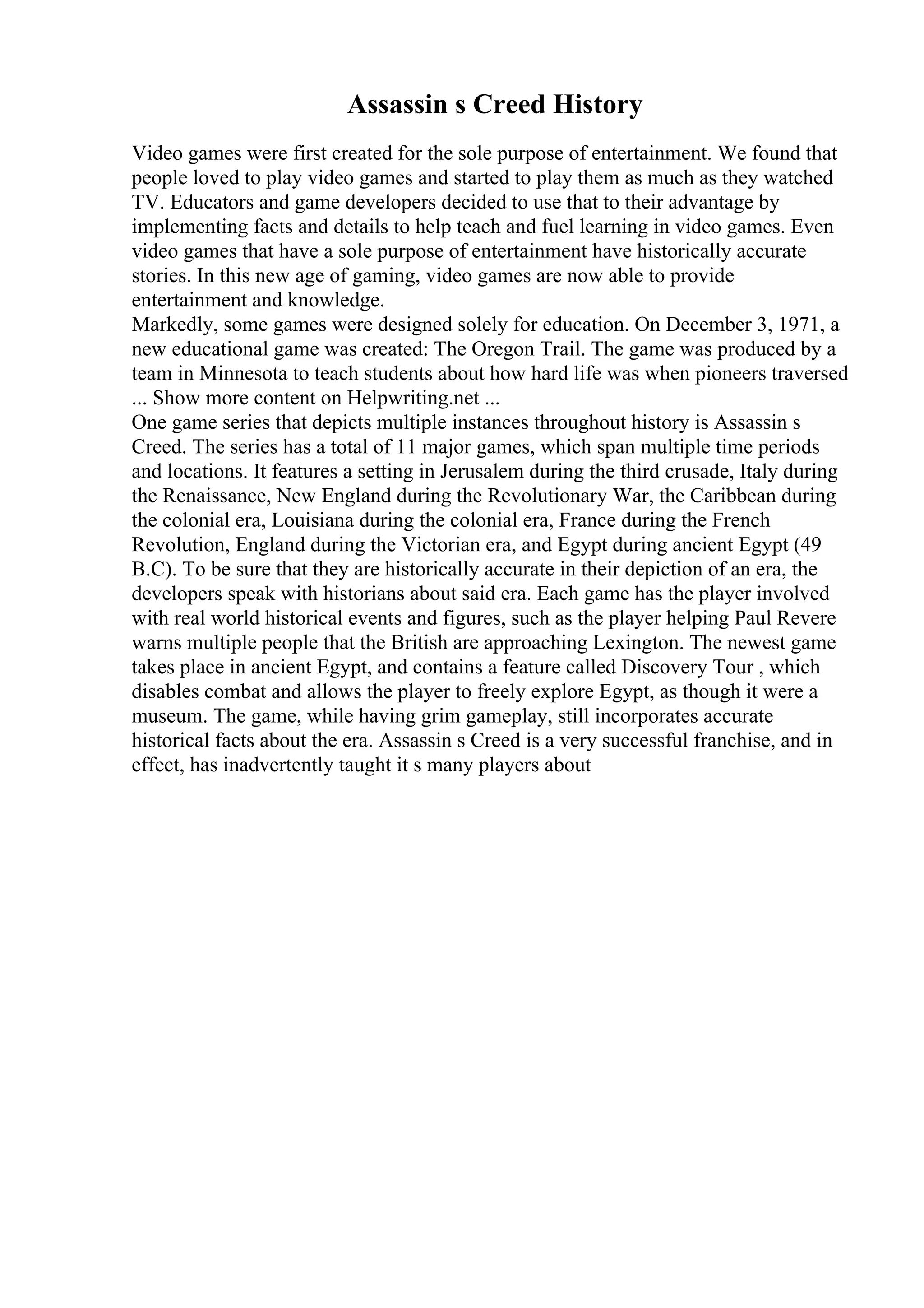 Conclusion Essay Examples | PDF