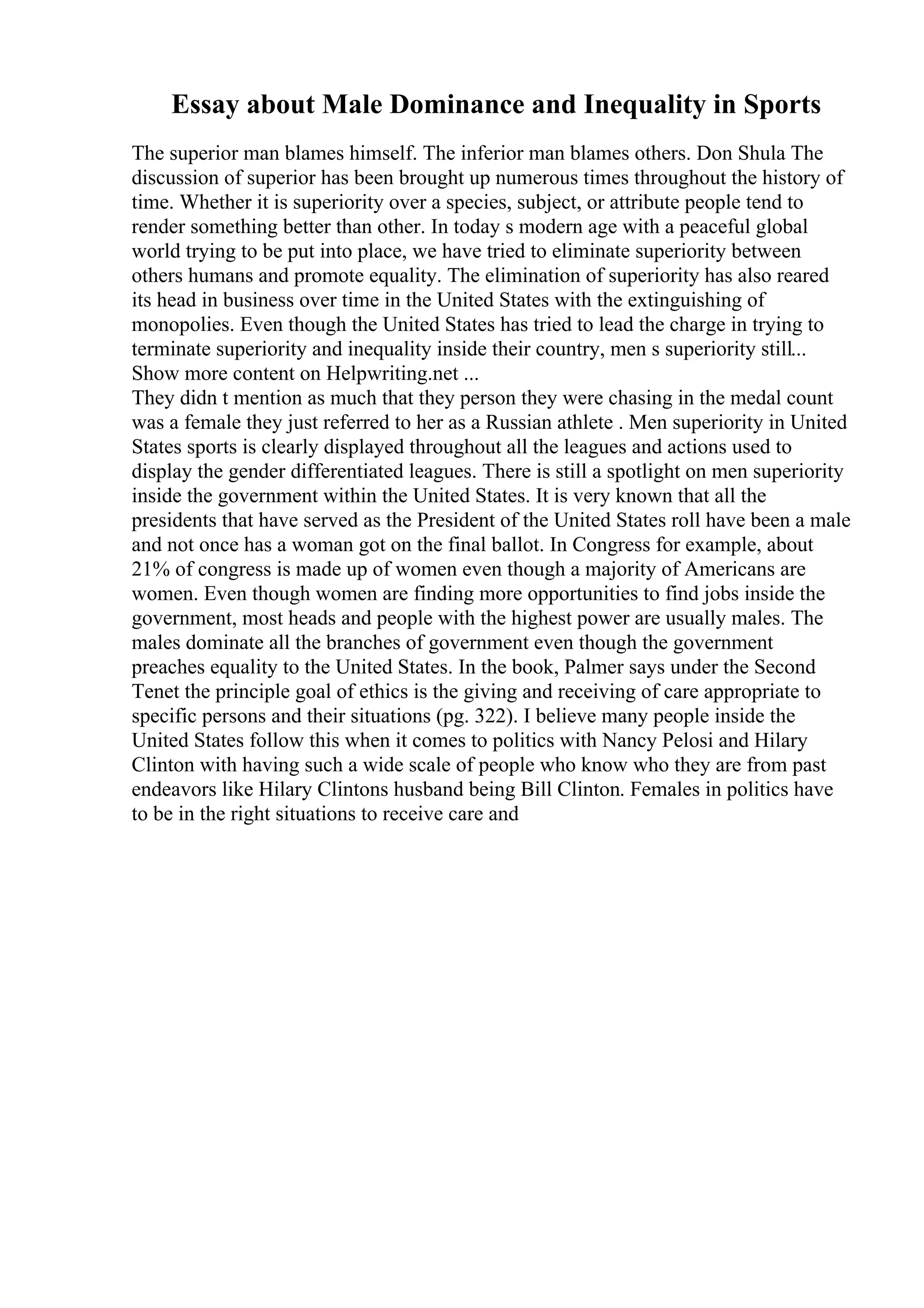 Conclusion Essay Examples | PDF