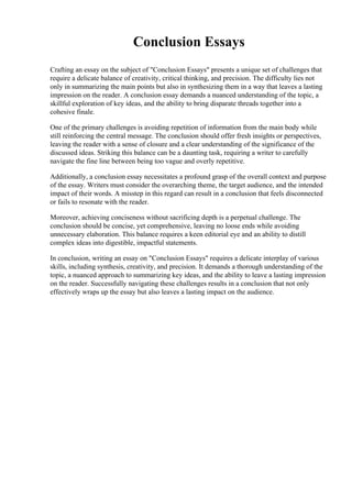 Conclusion Essays.pdf