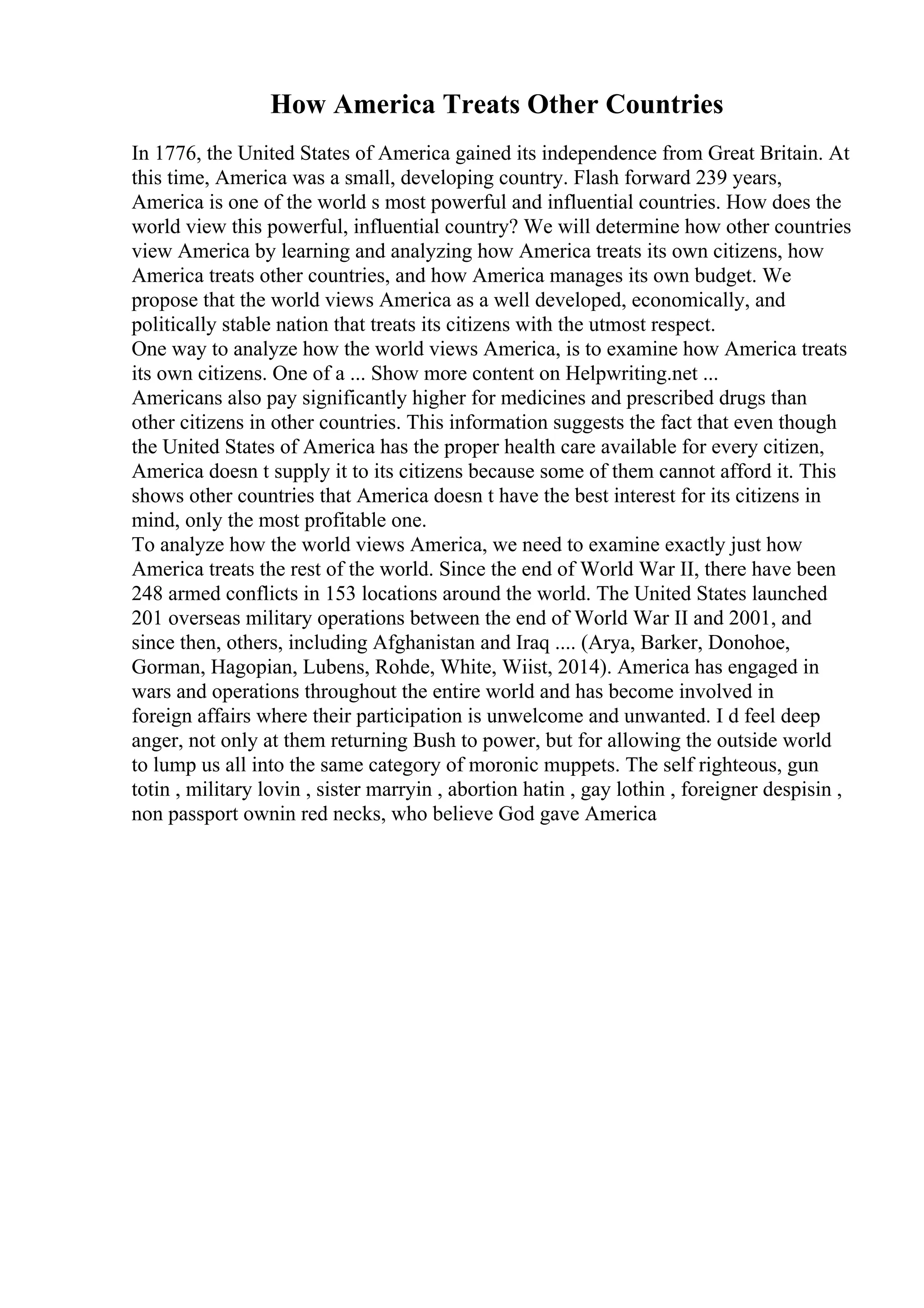 Conclusion Global Warming Essay | PDF