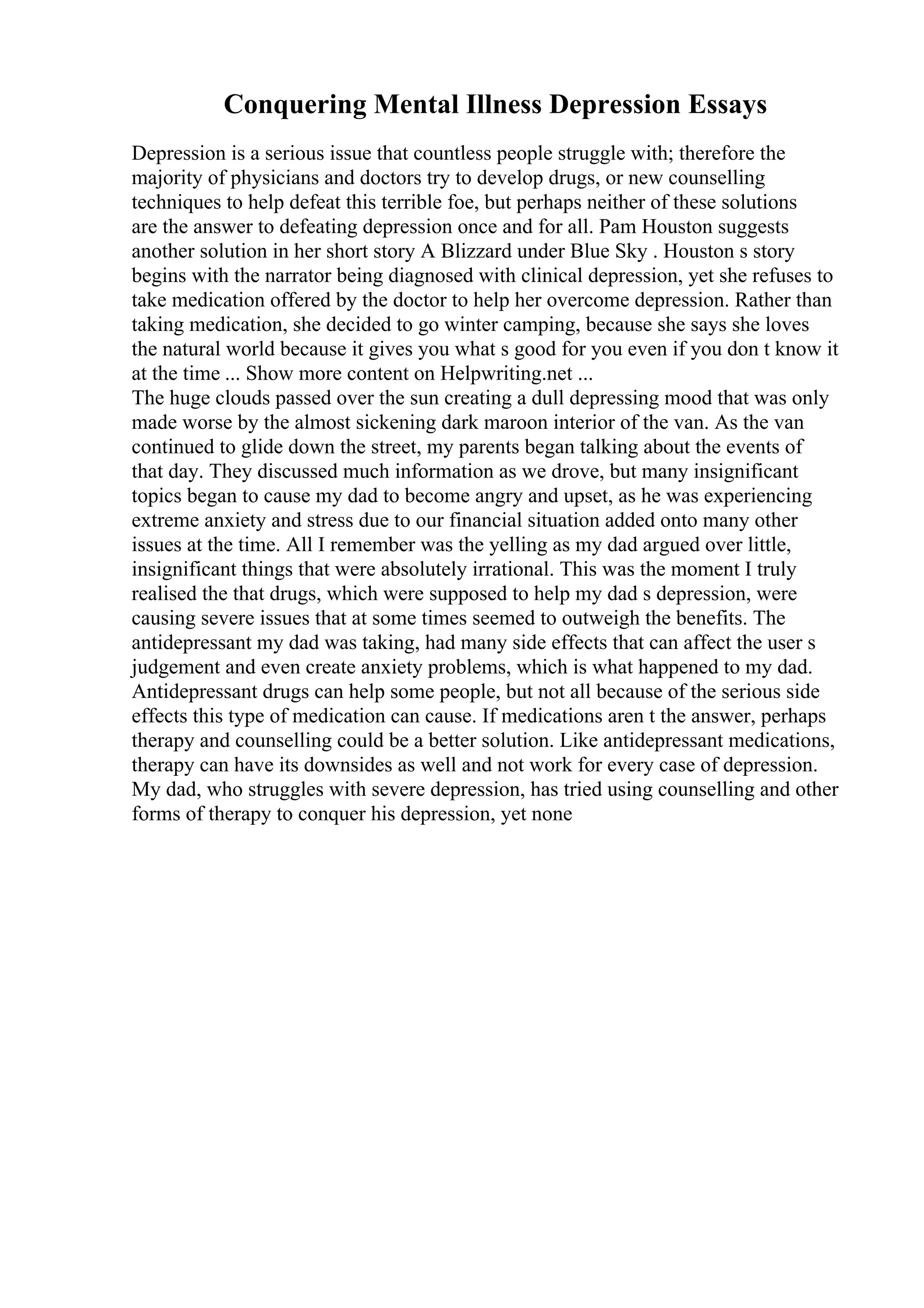 Conclusion Of Compare And Contrast Essay | PDF