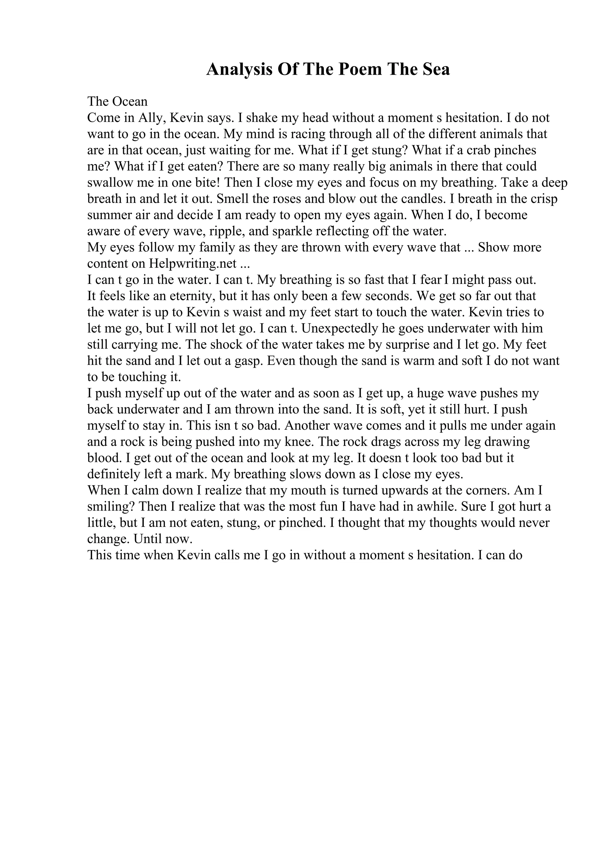 Conclusion Of Compare And Contrast Essay | PDF