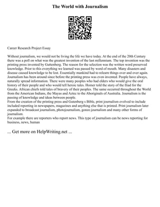 Conclusion Of Research Paper Example. How To Make A Conclusion In | PDF ...