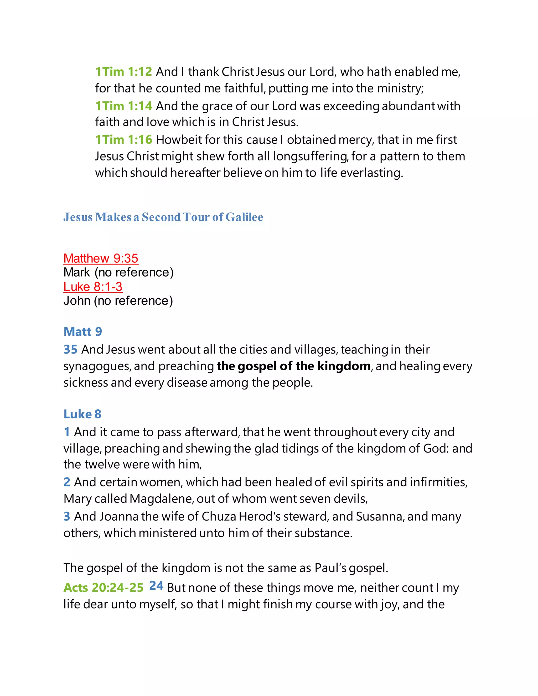 Conclusion of the sermon on the mount | DOCX