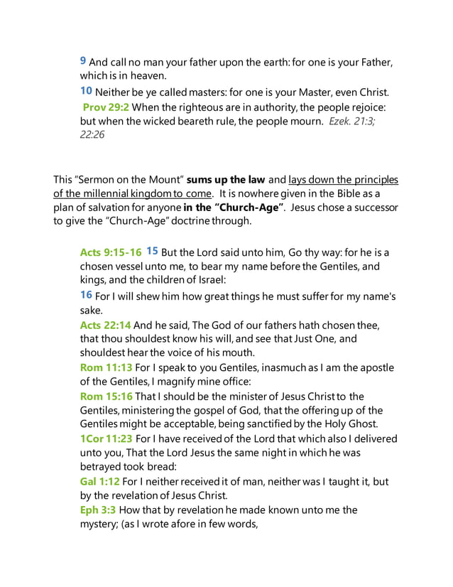 Conclusion of the sermon on the mount | DOCX