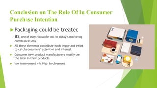 The Role Of In Consumer Purchase Behaviour | PPT