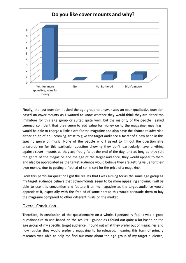 Conclusion questionnaire task 7 | DOCX