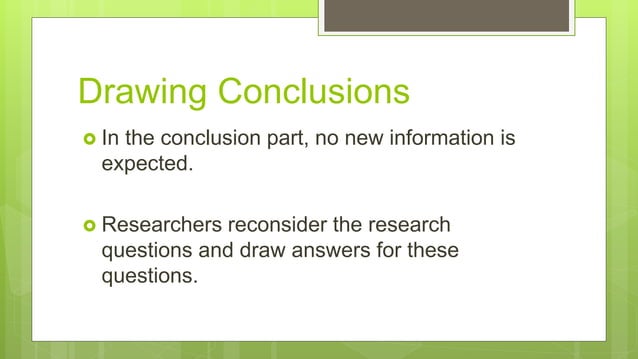 Conclusions-and-Recommendation practical research 12 | PPTX