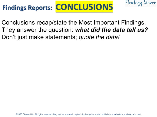 Conclusions and Recommendations | PDF | Business and Finance