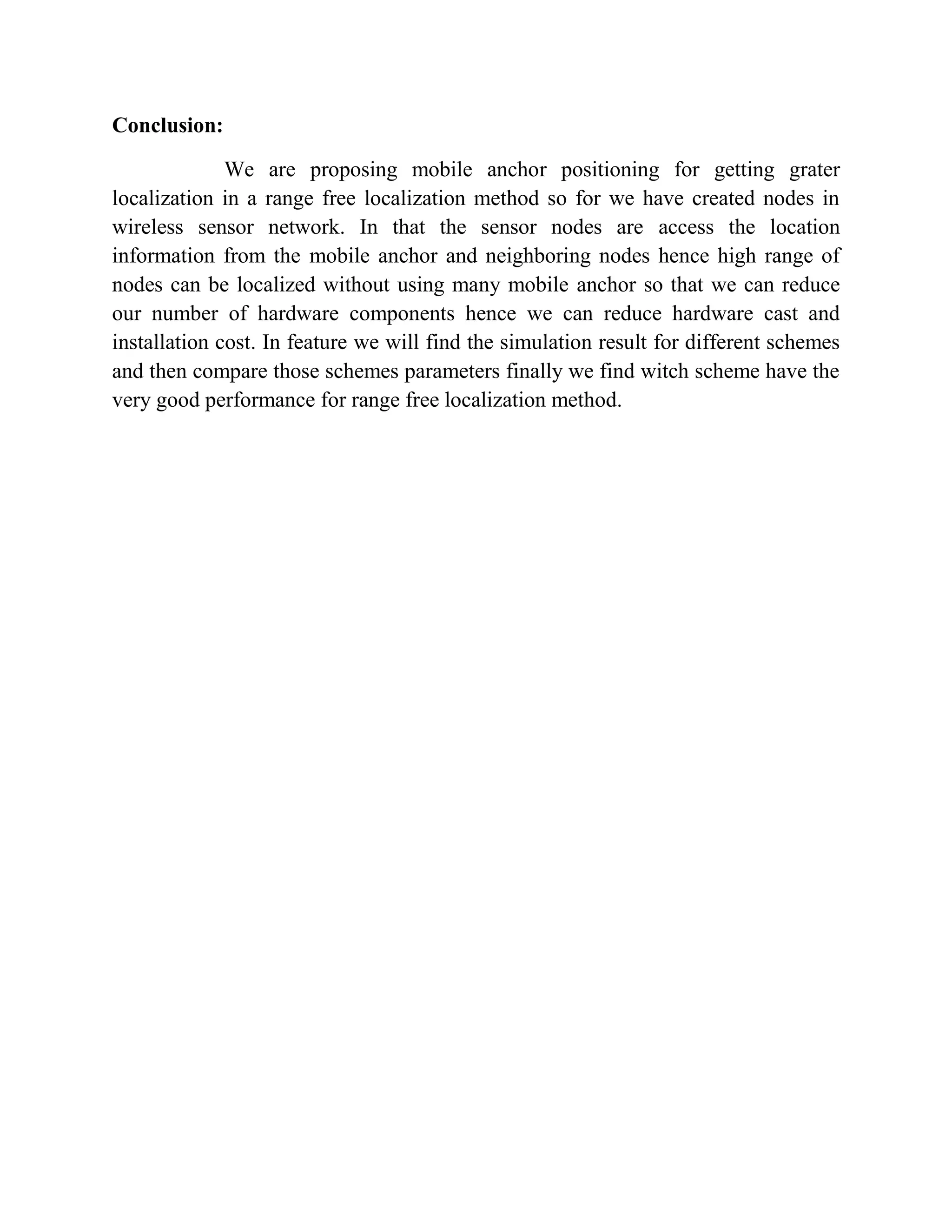 Conclution | DOCX | Computer Networking | Computing