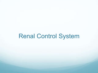 REGULATION OF HYDROGEN ION CONCENTRATION IN HUMAN BODY | PPTX