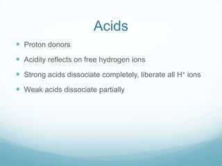 REGULATION OF HYDROGEN ION CONCENTRATION IN HUMAN BODY | PPTX