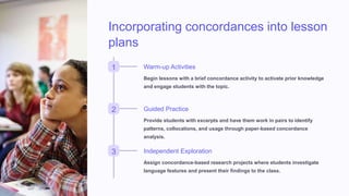 concordance in the classroom without a computer | PPTX