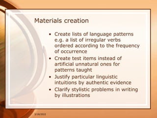 Concordancing and ESL | PPT