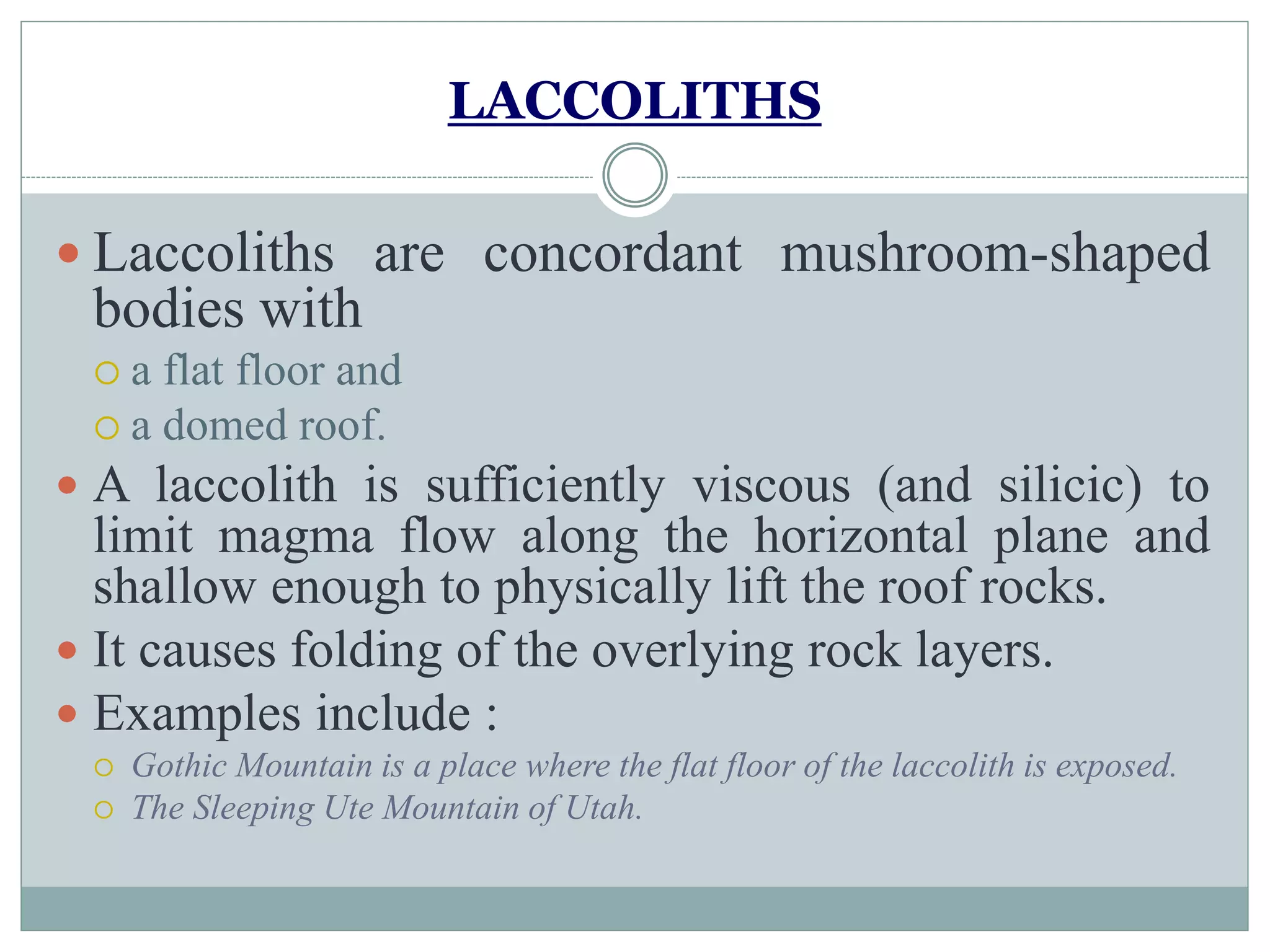 Concordant Plutonic Bodies | PPTX
