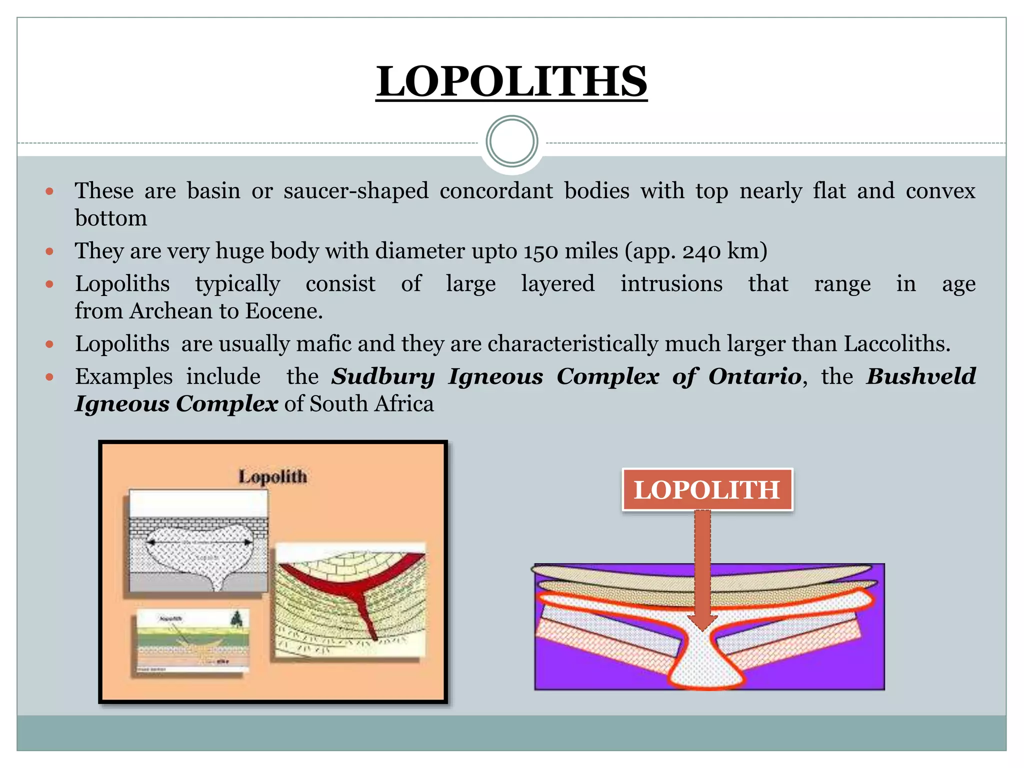 Concordant Plutonic Bodies | PPTX