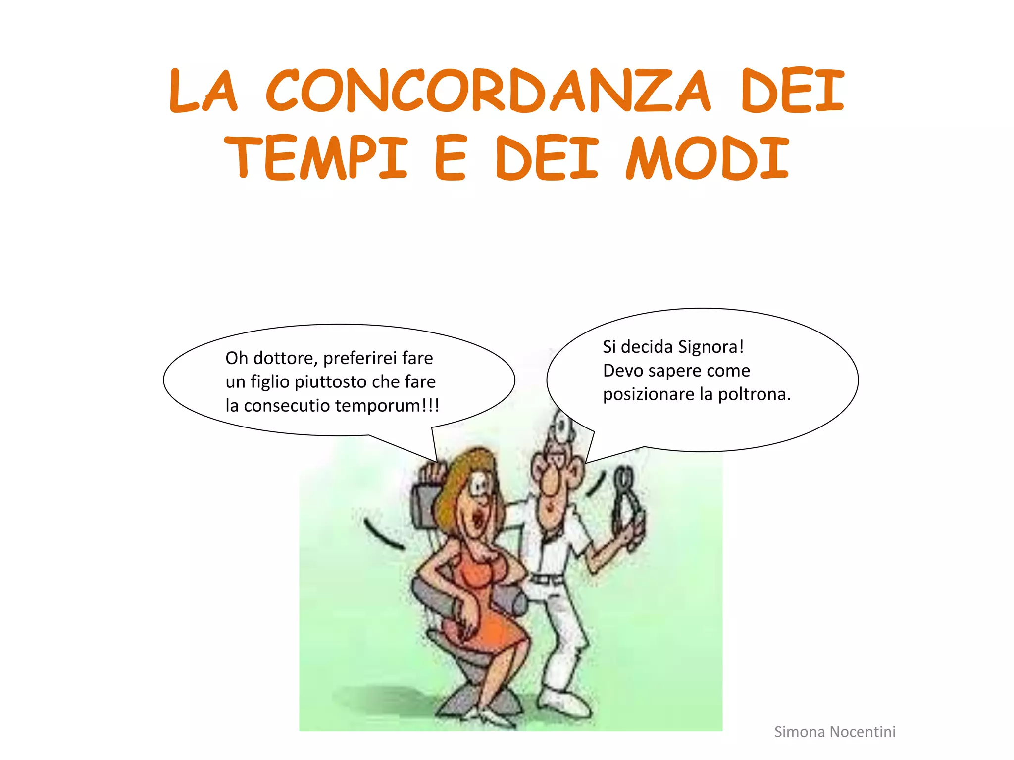 Concordanza dei tempi | PPTX