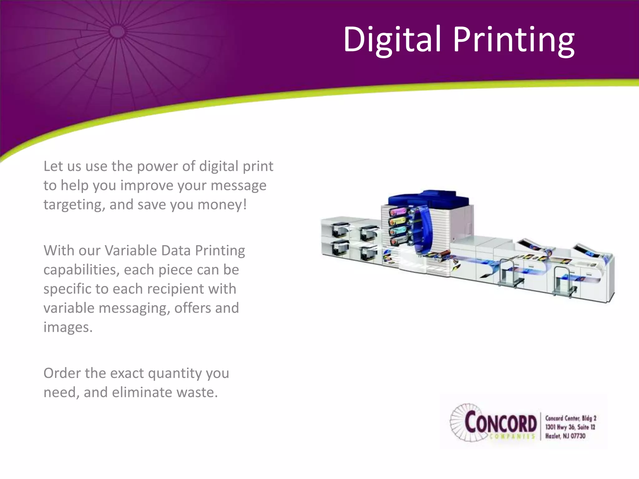 Concord capabilities overview | PPT