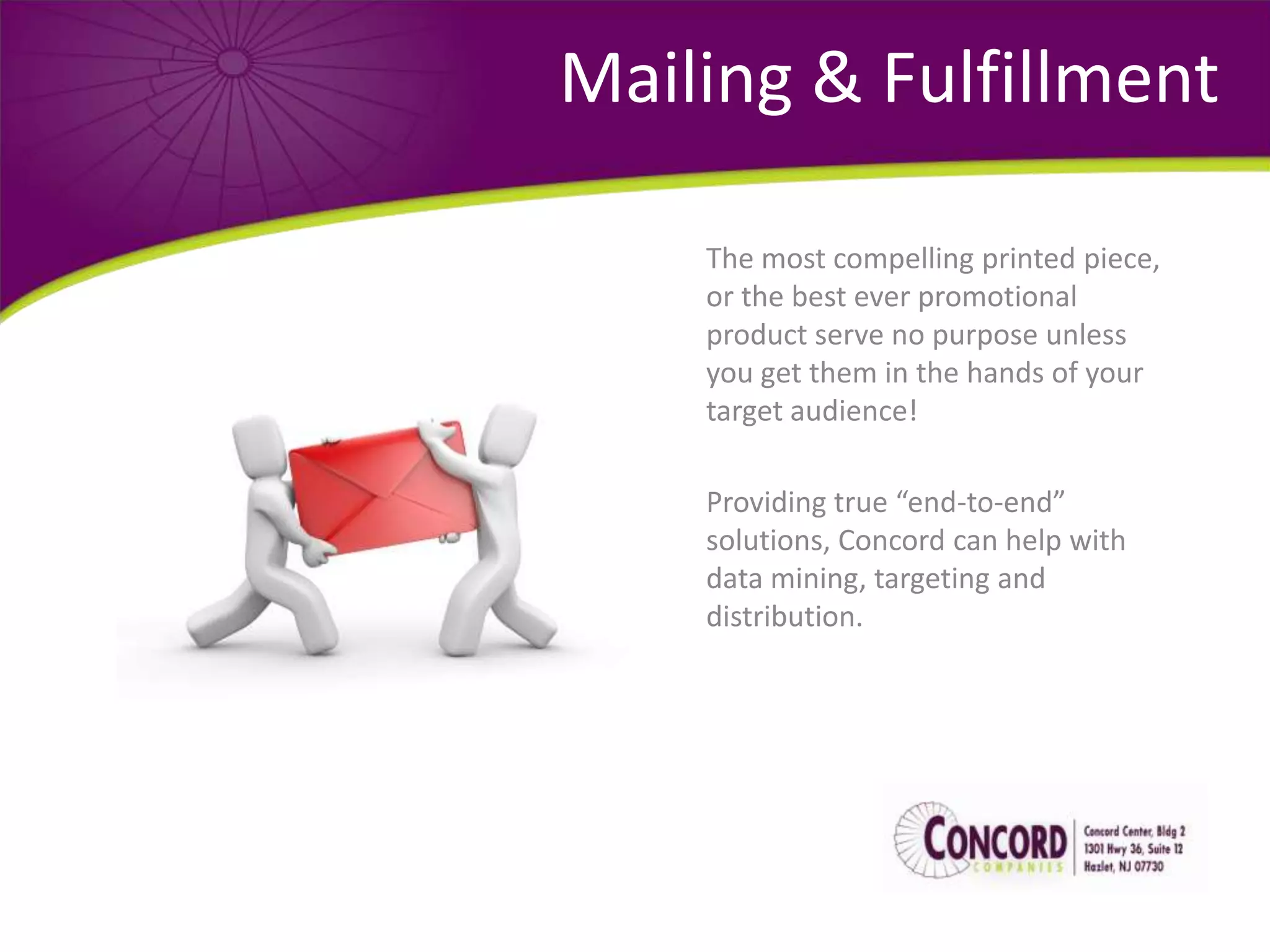 Concord capabilities overview | PPT