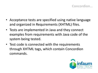 Concordion for automated acceptance tests | PPT