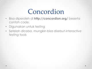 Concordion java | PDF