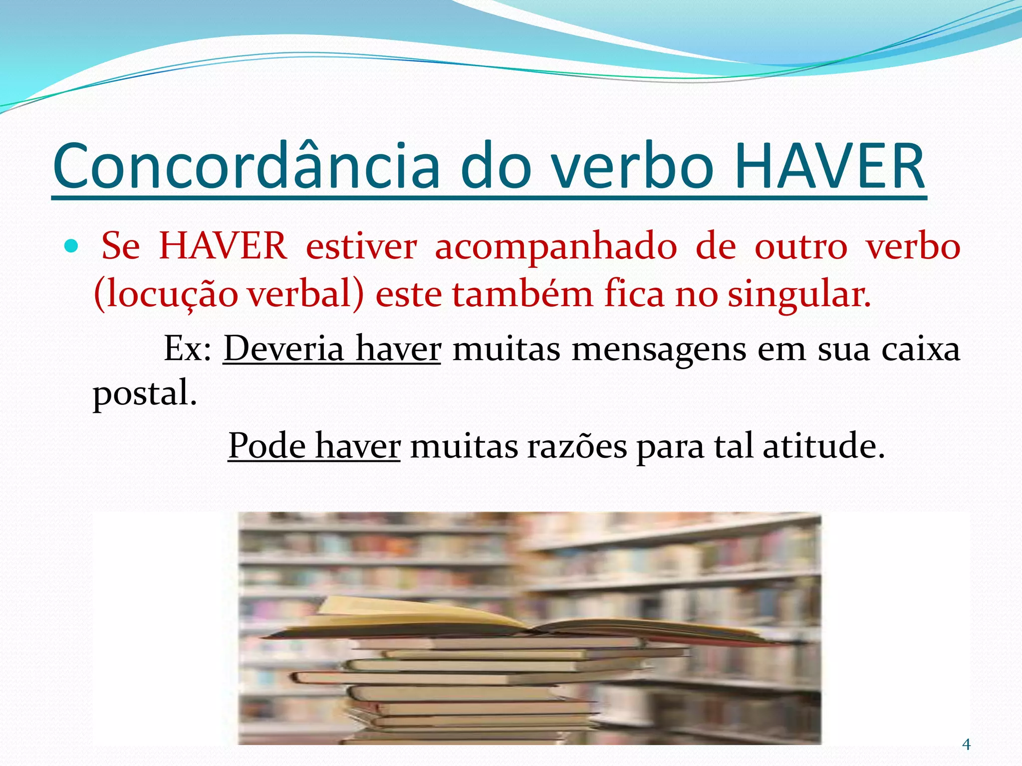 Concordância Do Verbo Haver - BINKEDU