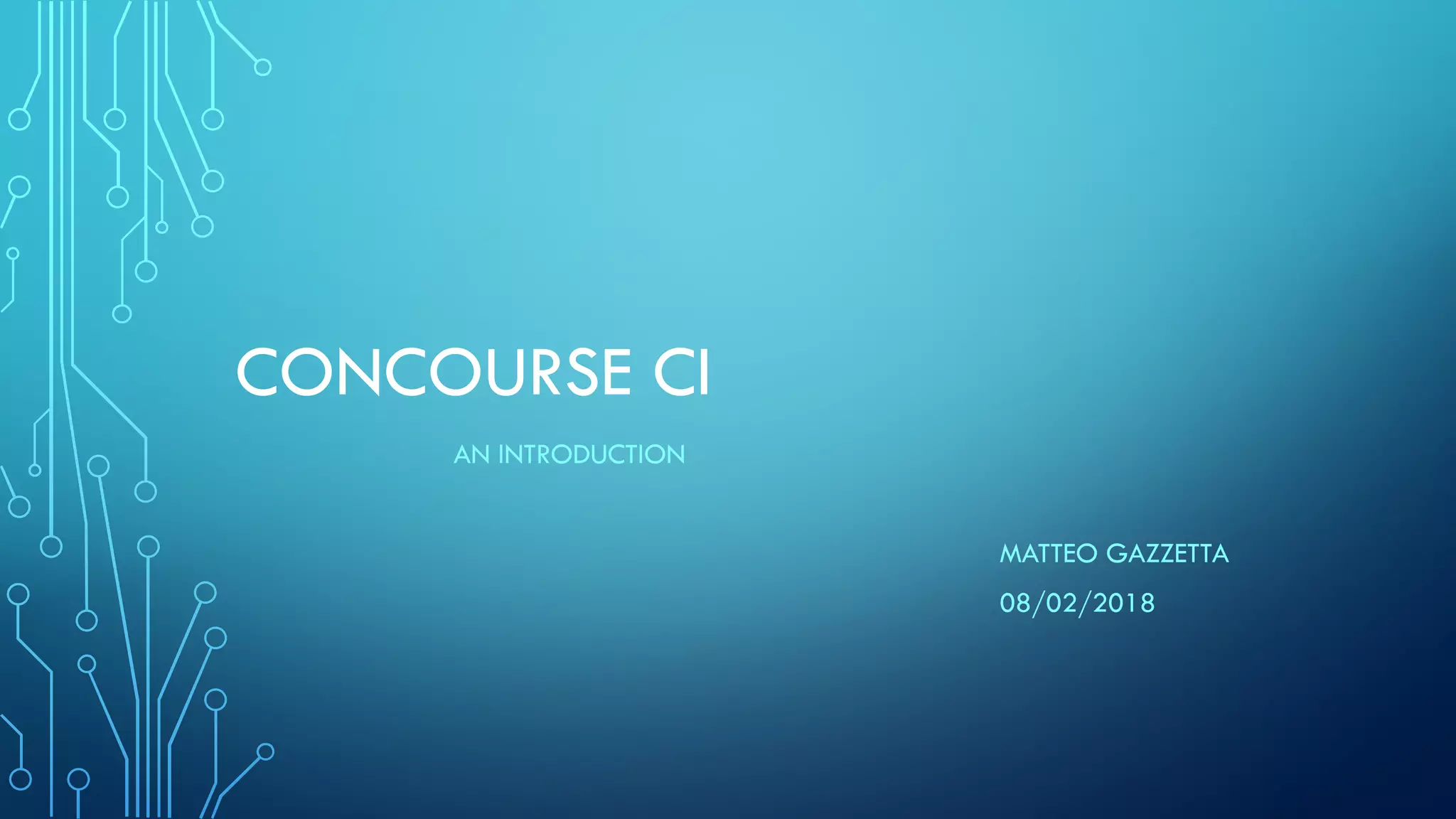 Concourse CI | PDF