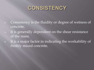 Concrete as a building material | PPTX